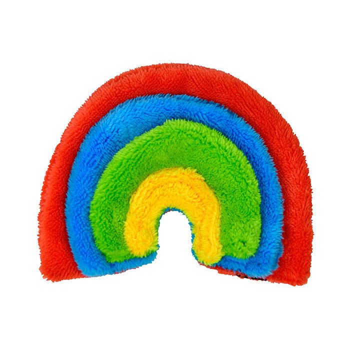 Duraplush Rainbow Plush Dog Toy, Medium — Lambert Vet Supplies