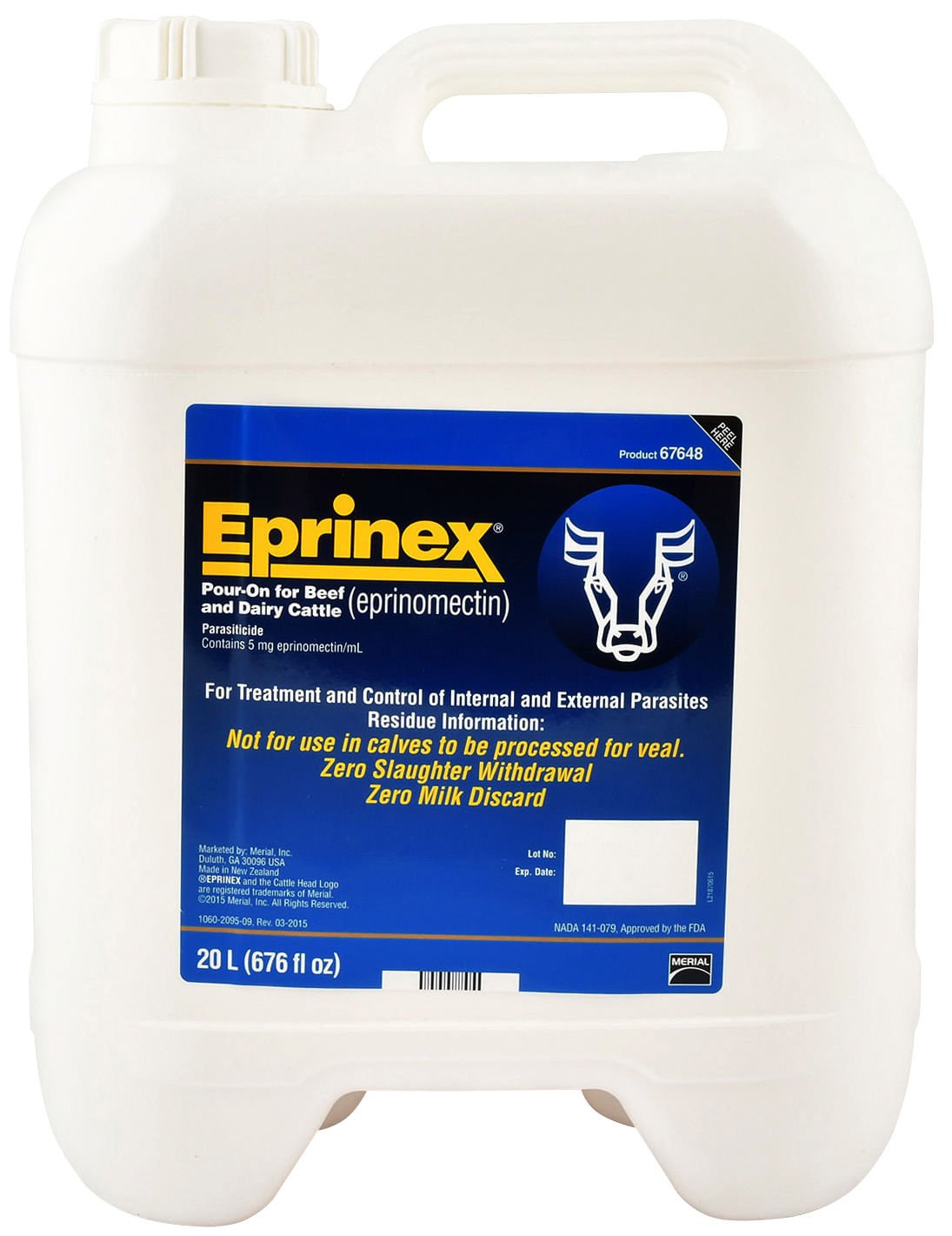 Eprinex Pour-On Wormer for Cattle — Lambert Vet Supplies