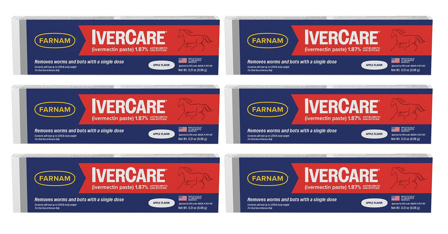 Farnam IverCare (Ivermectin Paste) 1.87% 0.21 oz for Horses — Lambert ...