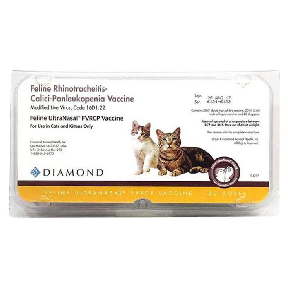 Feline UltraNasal FVRCP Vaccine, 20x1 dose — Lambert Vet Supplies