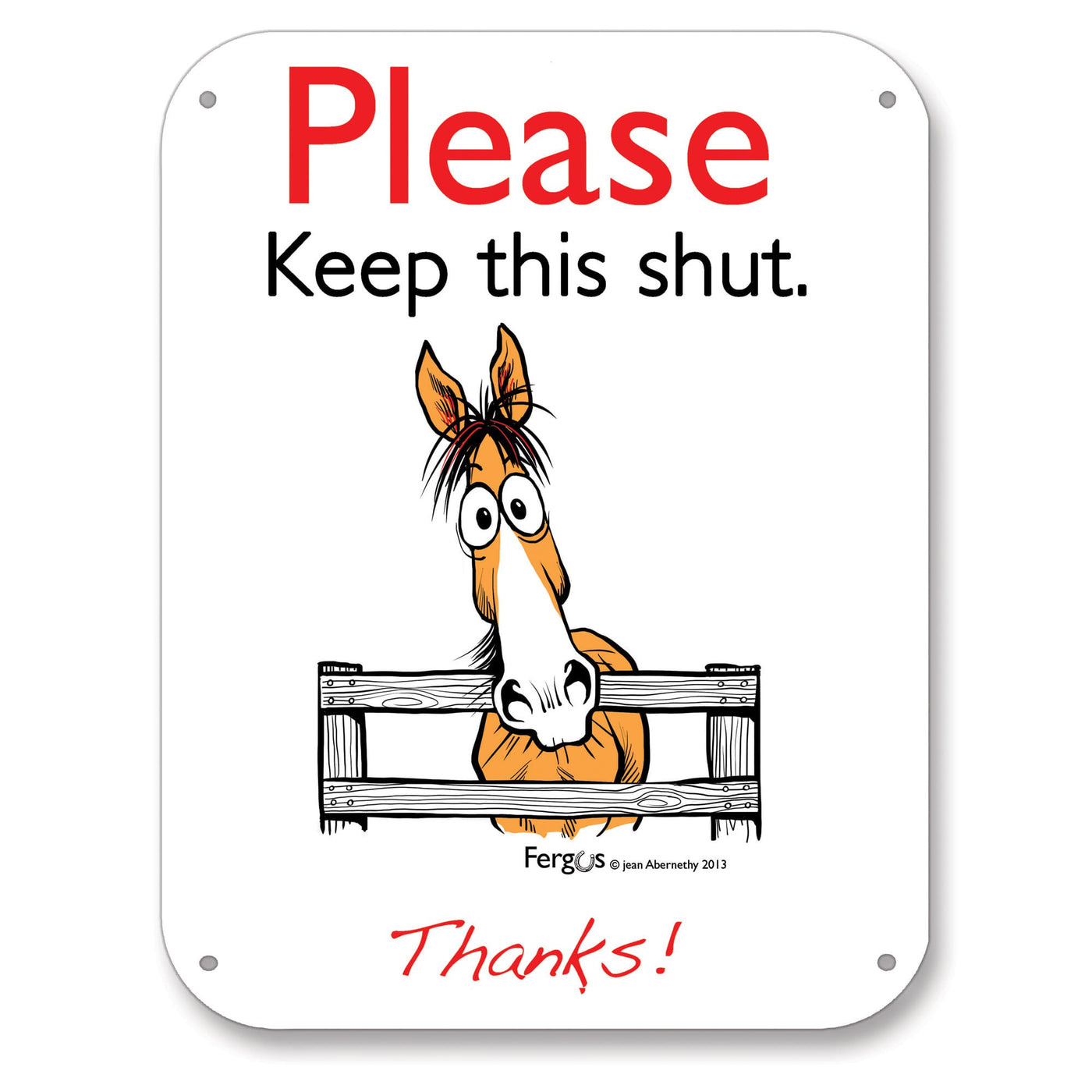 Fergus Barn Signs by Kelly & Company — Lambert Vet Supplies
