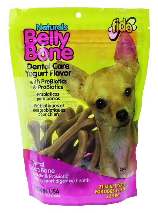 Fido Belly Bones Naturals Dental Care Treats for Dogs — Lambert Vet ...