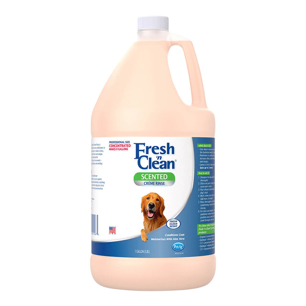 Fresh 'n Clean Creme Rinse, Fresh Clean Scent, 1 Gallon — Lambert Vet ...