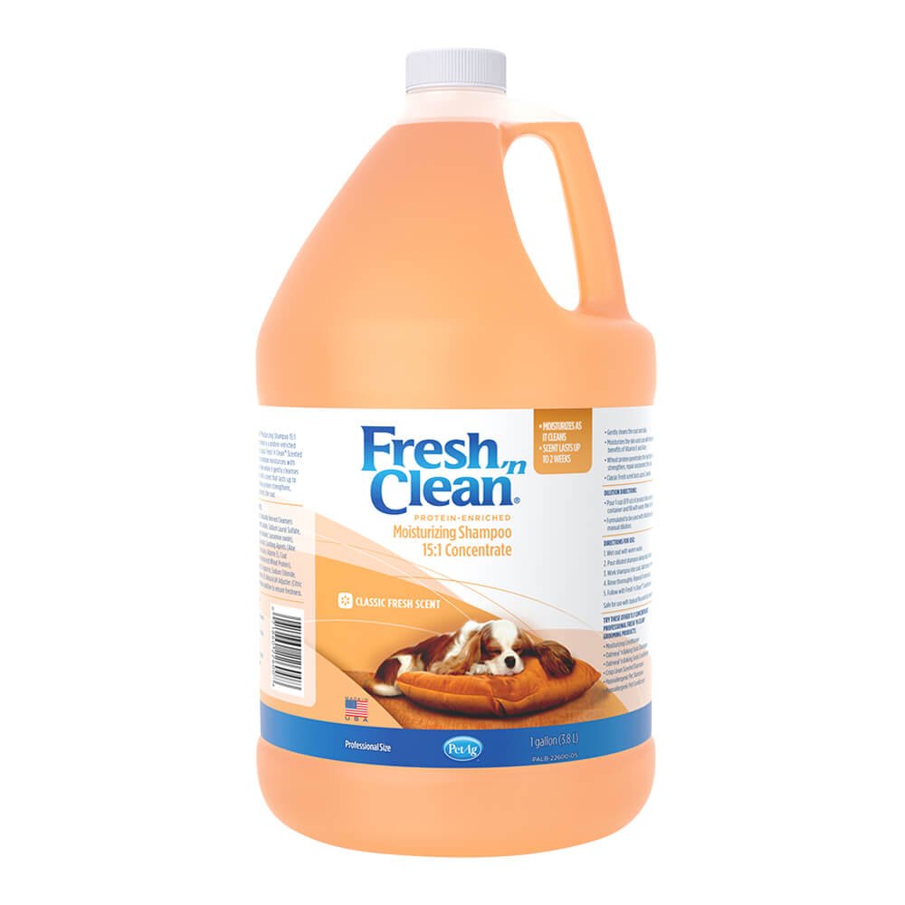 Fresh n Clean Moisturizing Dog Shampoo, Fresh Scent, 1 Gallon — Lambert ...