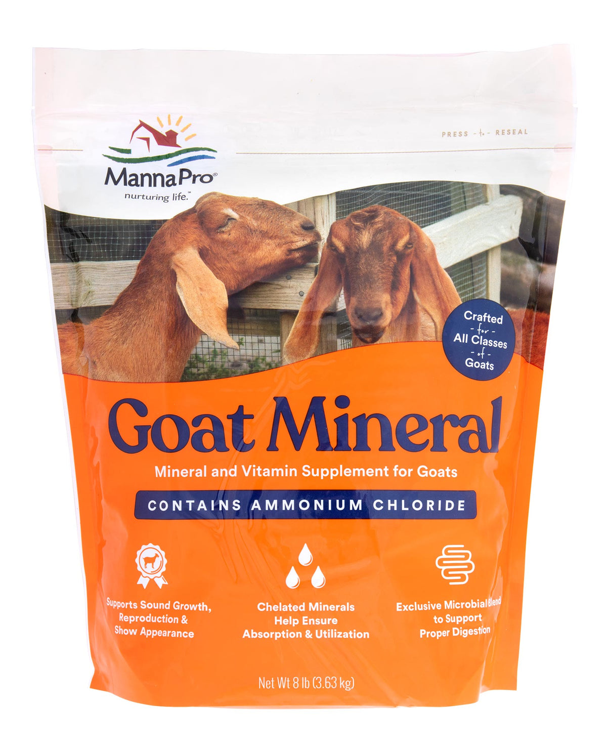 Goat Mineral Supplement from Manna Pro, 8 lb — LVS