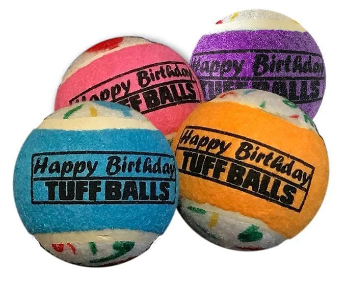 Happy Birthday Tuff Balls for Pets — Lambert Vet Supplies