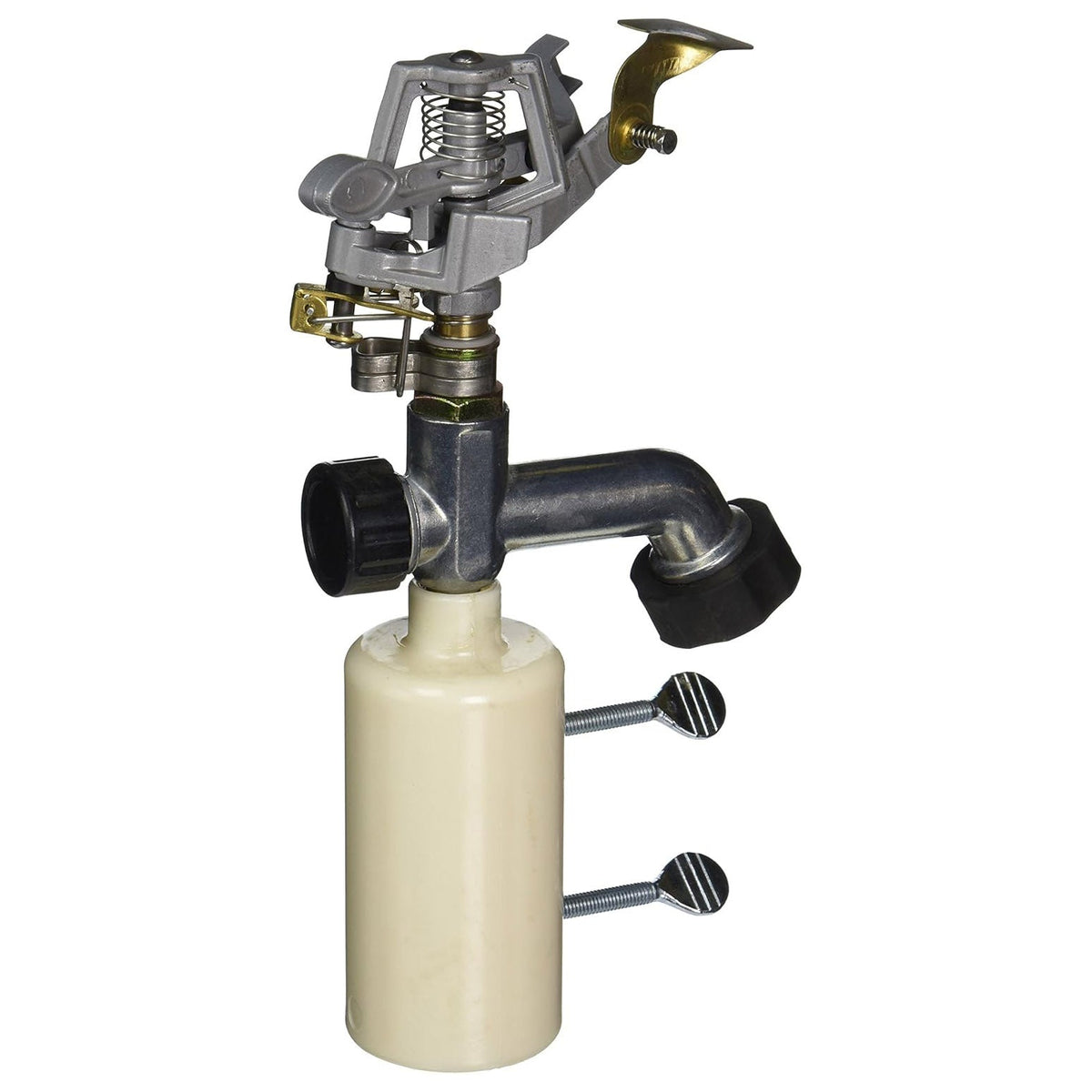 Manna Pro T-Post Sprinkler, Brass/Zinc — Lambert Vet Supplies