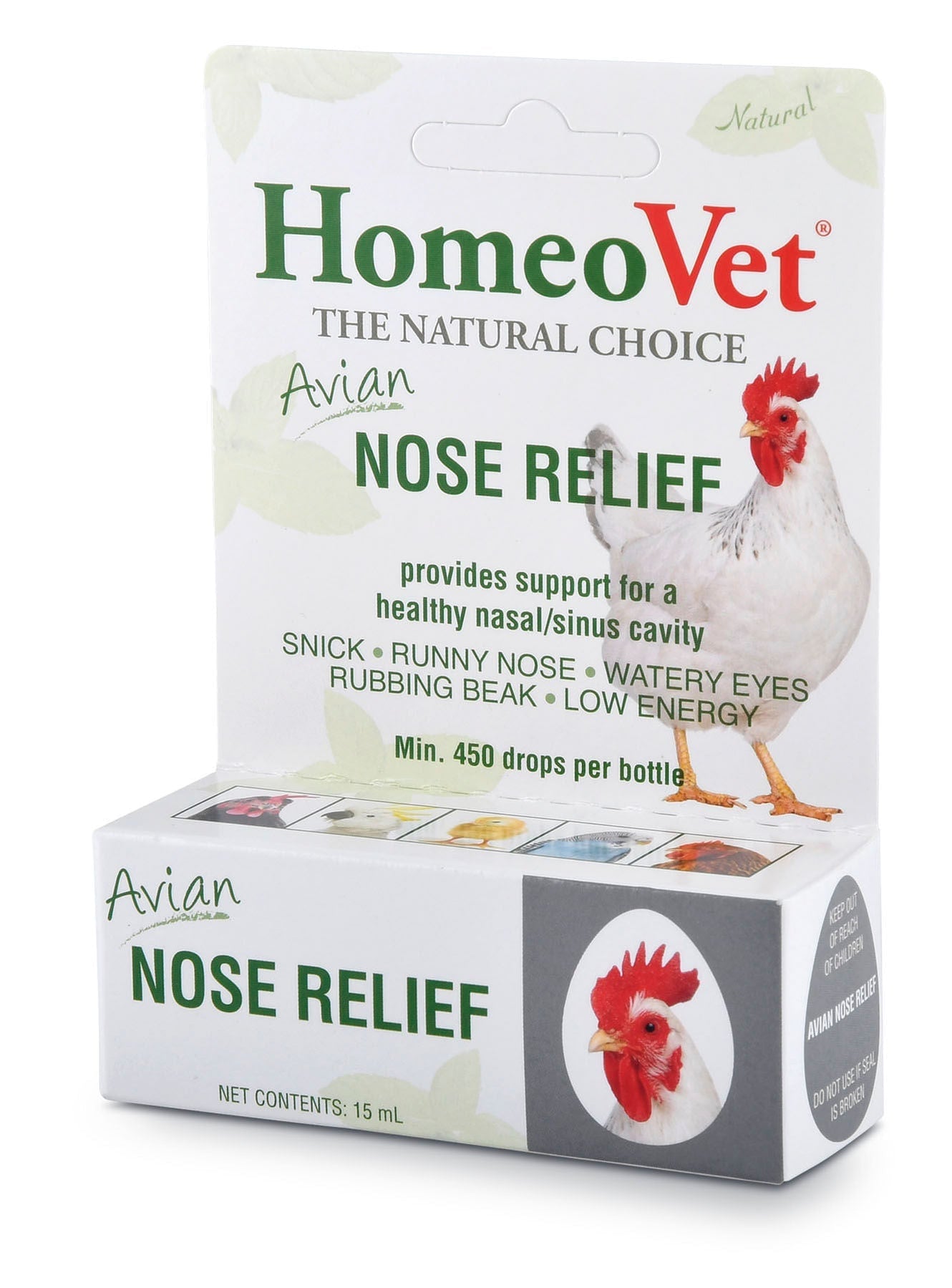 HomeoVet Avian Nose Relief — Lambert Vet Supplies
