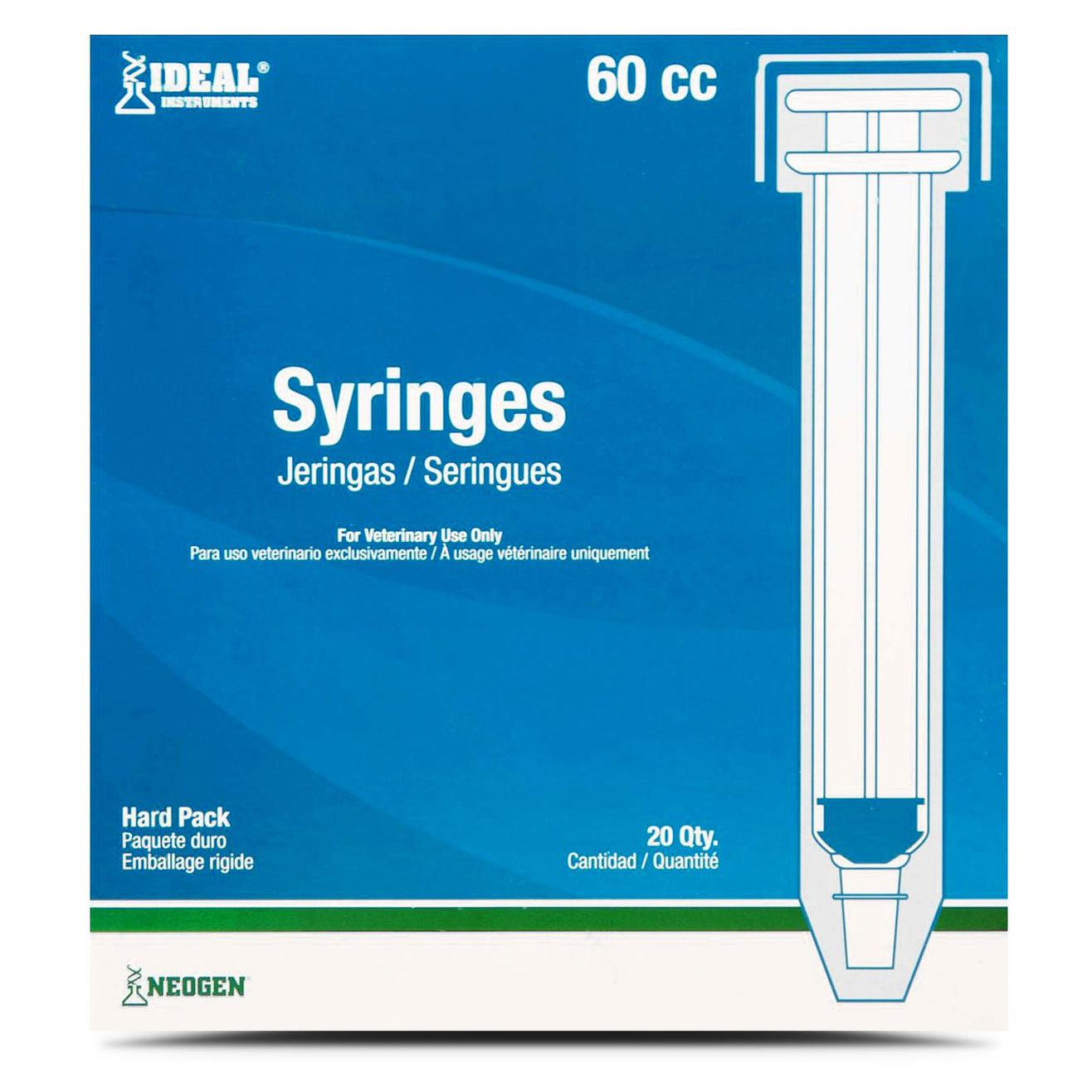 Ideal Luer Slip Syringes with Needles, Boxes — Lambert Vet Supplies