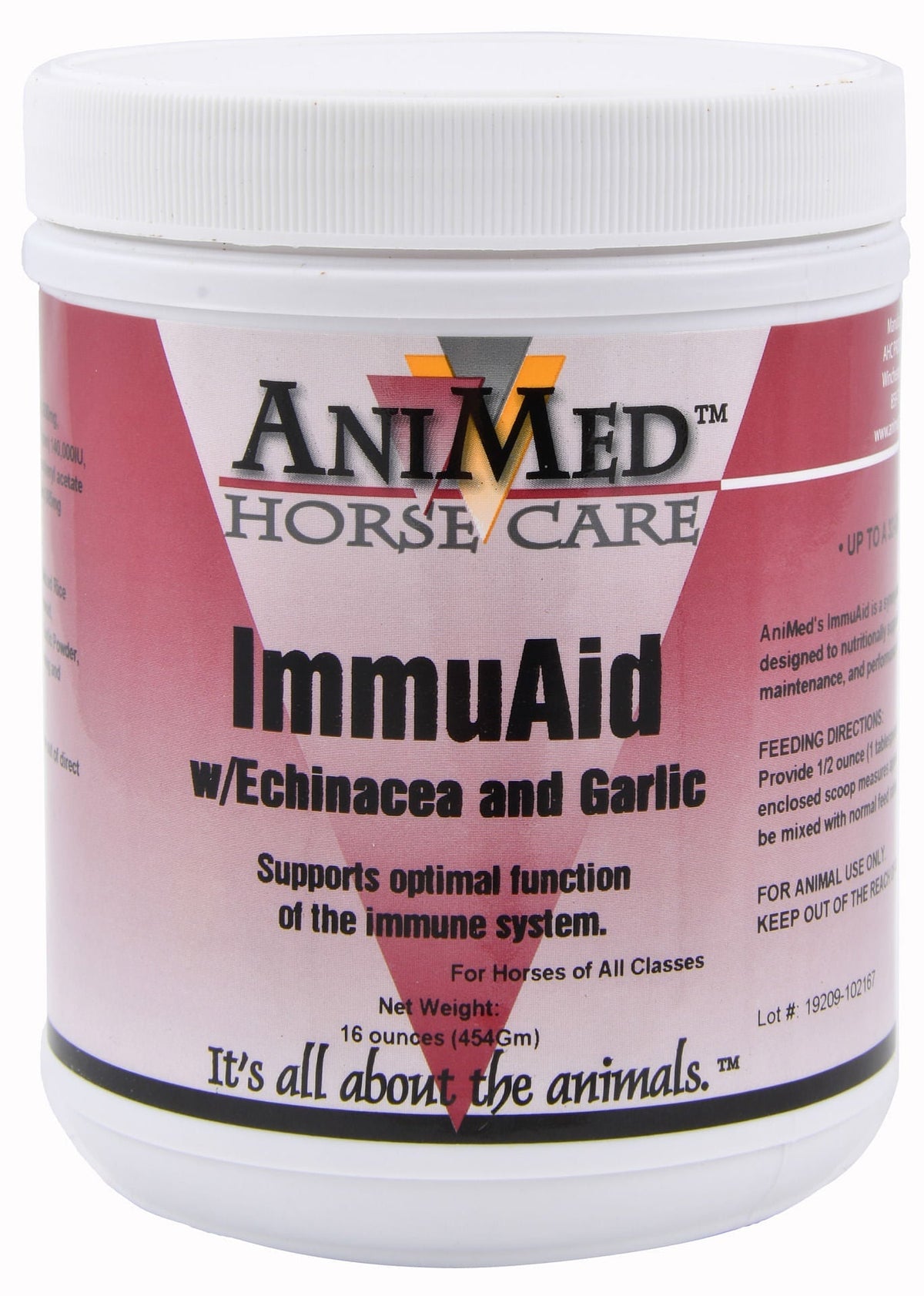 AniMed Immu-Aid Immune Supplement for Horses — Lambert Vet Supplies