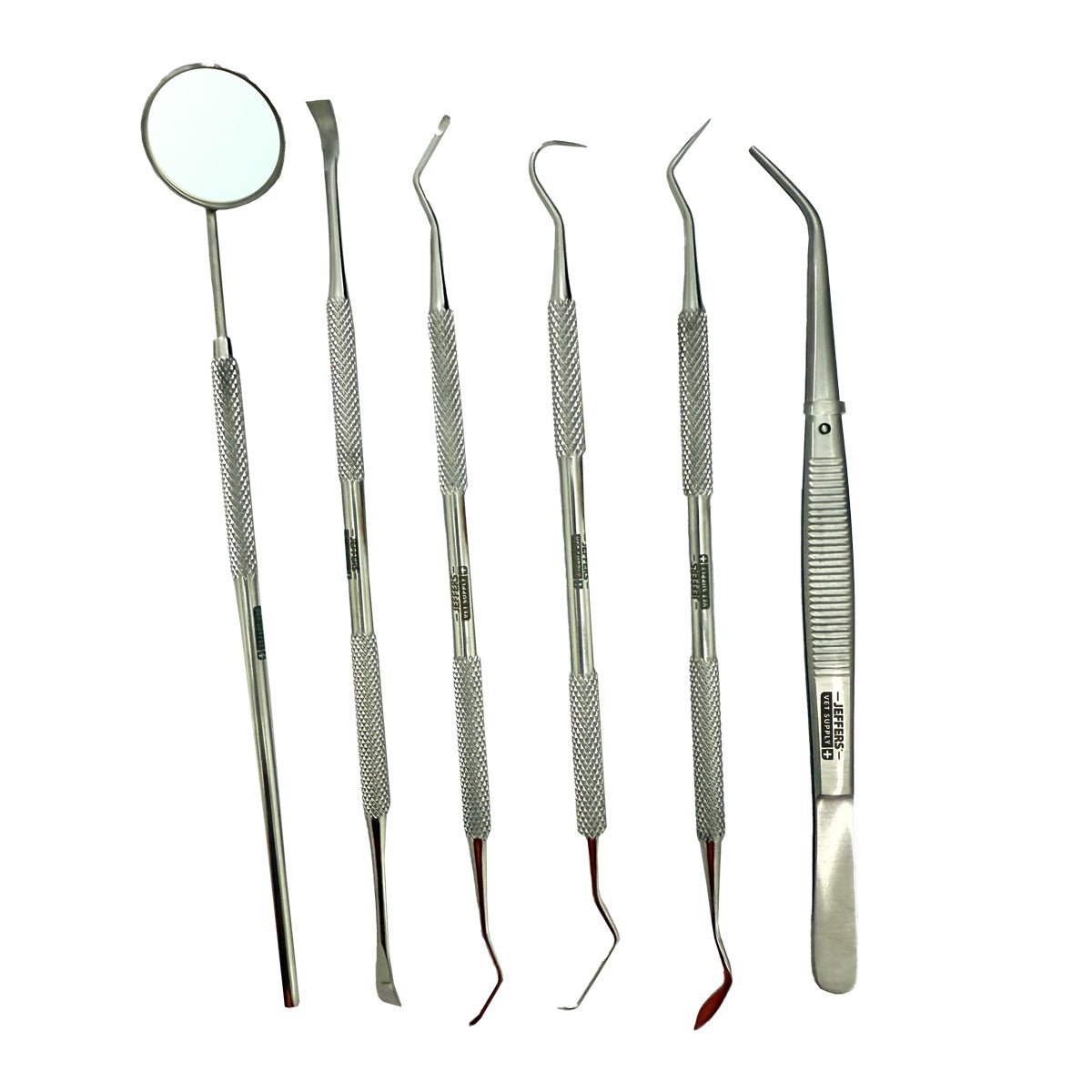Jeffers 6-pc Dog Dental Tooth Scale Kit — Lambert Vet Supplies