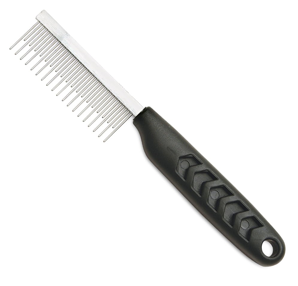Plastic Handled Shedding Comb — LVS