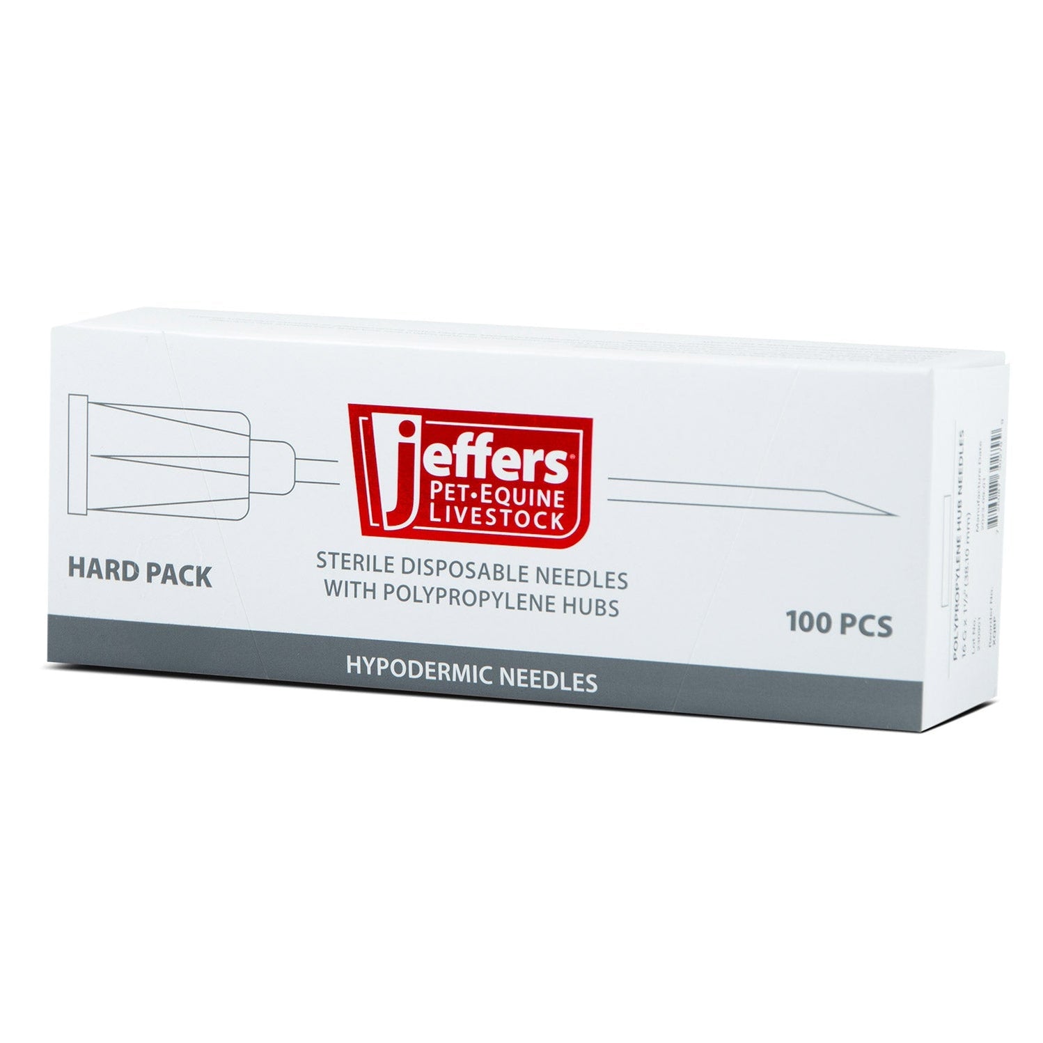 Jeffers Poly Hub Veterinary Hypodermic Needles, Boxes — Lambert Vet ...
