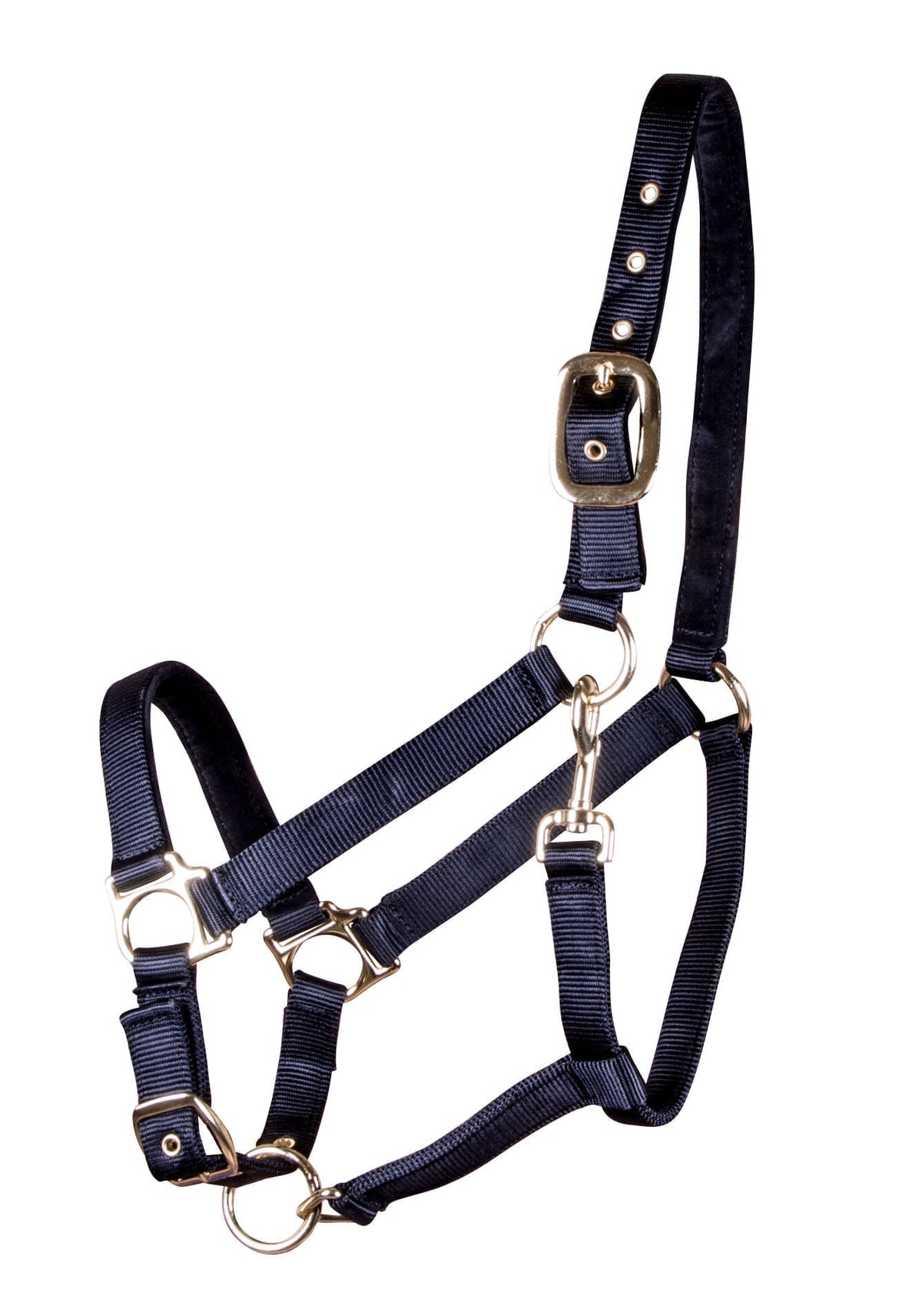 Jeffers Adjustable Nylon Lined Halters 1200-1500 lb — LVS