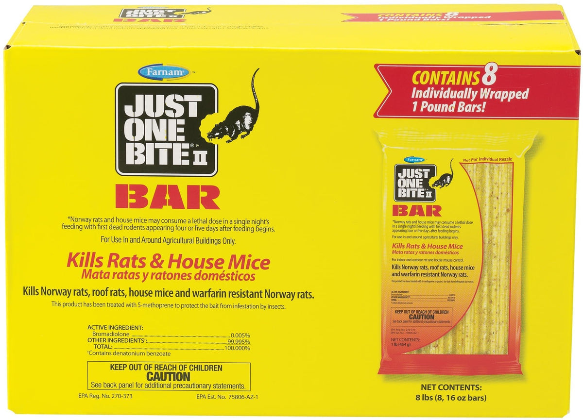 Just One Bite II Rodent Control Bar — Lambert Vet Supplies