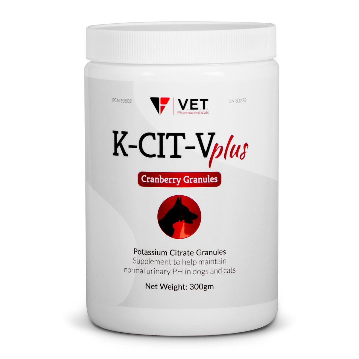 K-CIT-V Plus Cranberry for Dogs and Cats, 300 gm Granules — Lambert Vet ...