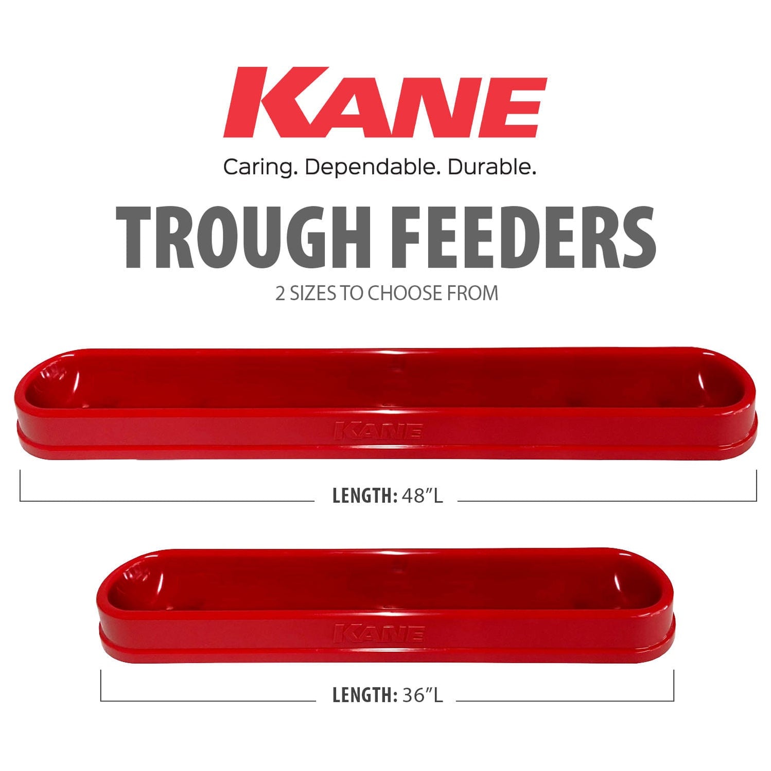 Kane Trough Feeder for Pigs, 36" / 48" — Lambert Vet Supplies