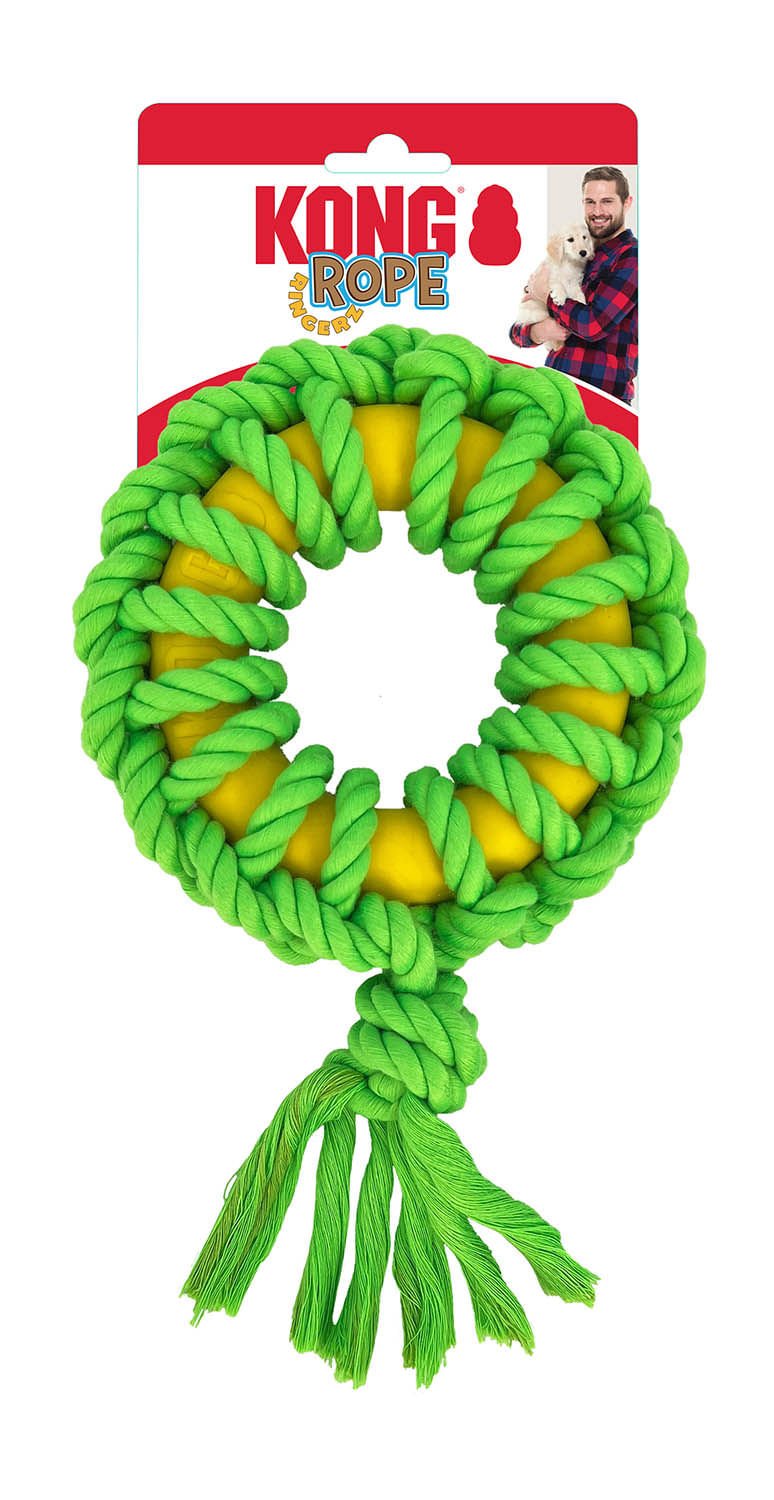 KONG Rope Ringerz MD Dog Rope Toy — LVS