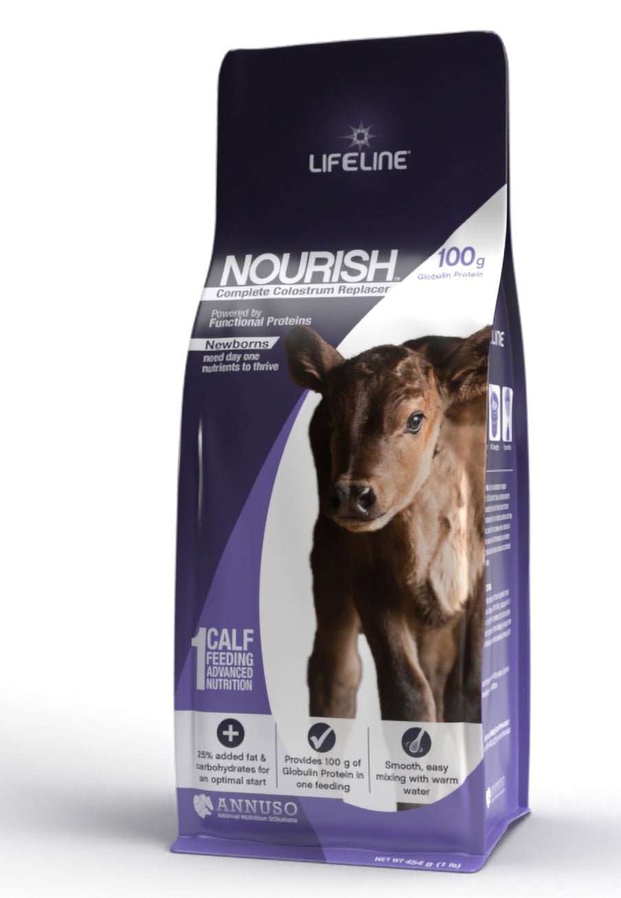 LIFELINE Nourish 100g Colostrum Replacer, 1 lb — Lambert Vet Supplies