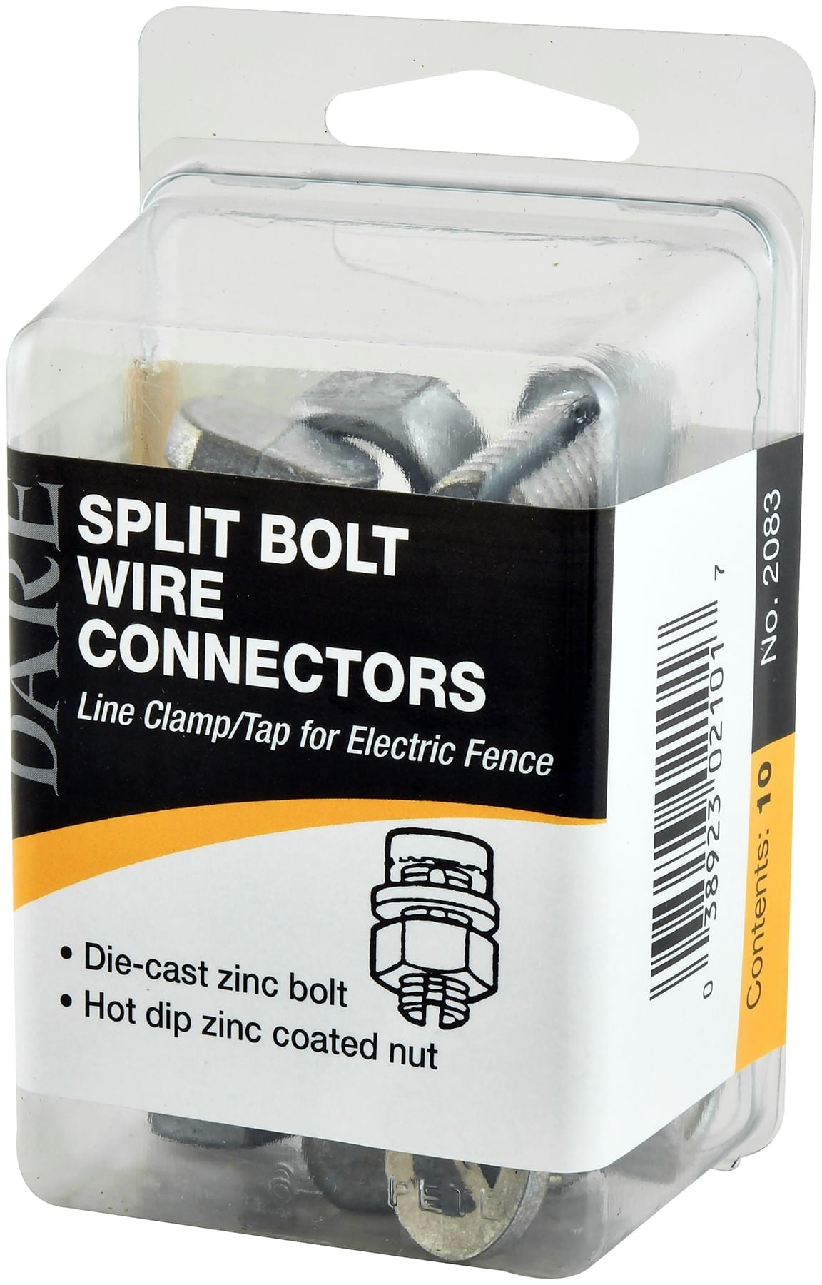 Dare Line Clamp/Tap Split Bolt Style, pkg of 10 — LVS