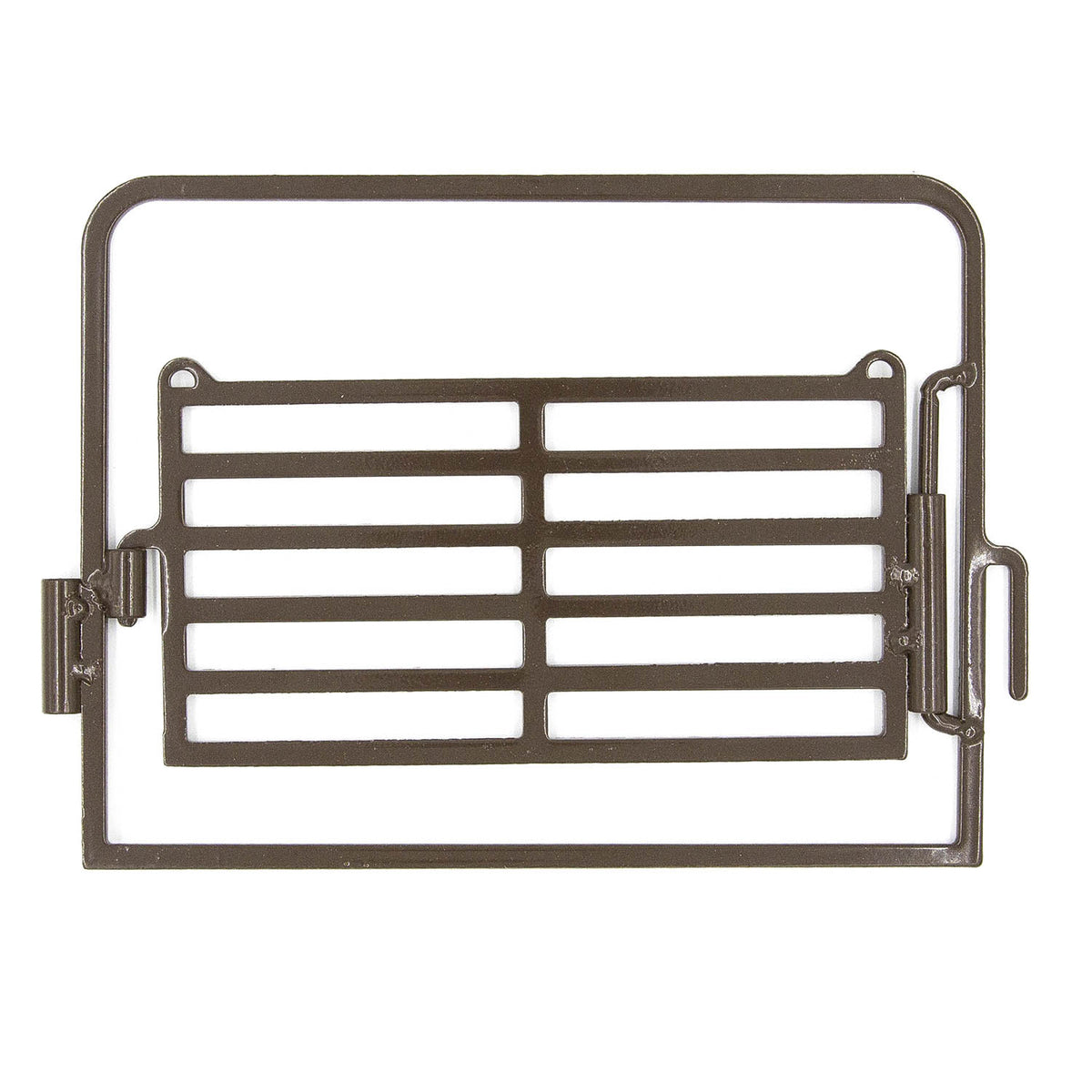 Little Buster Metal Priefert Pasture Gate, Brown — Lambert Vet Supplies