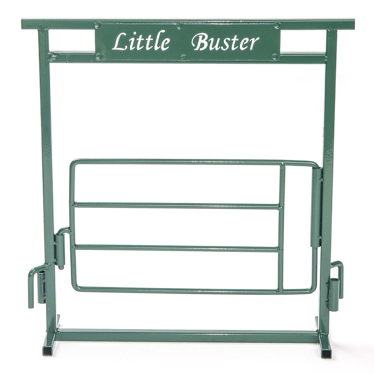 Little Buster Ranch Entry Gate, Green/ Red — Lambert Vet Supplies