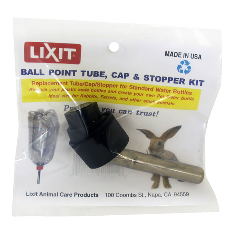 Lixit Ball Point Tube Cap and Stopper Kit — Lambert Vet Supplies