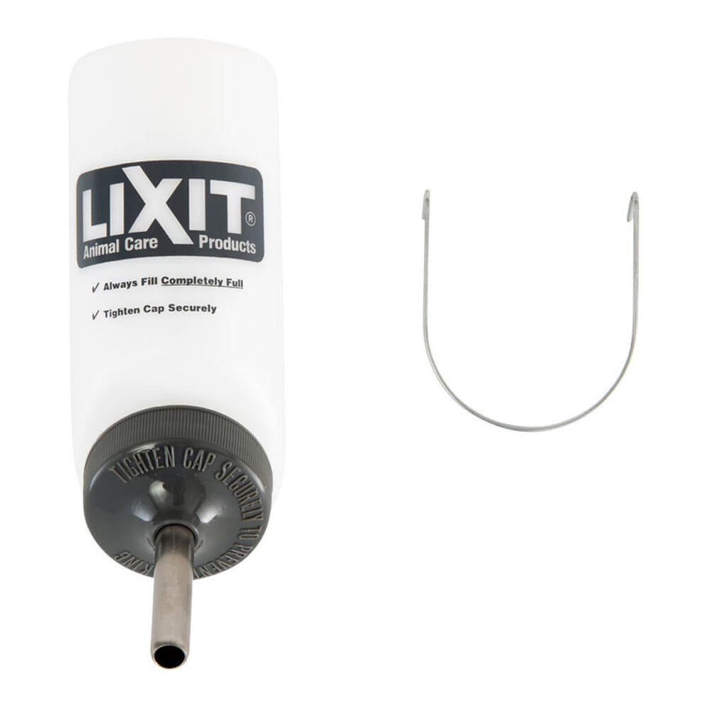 Lixit Plastic Wide Mouth Bottle for Small Animals — Lambert Vet Supplies
