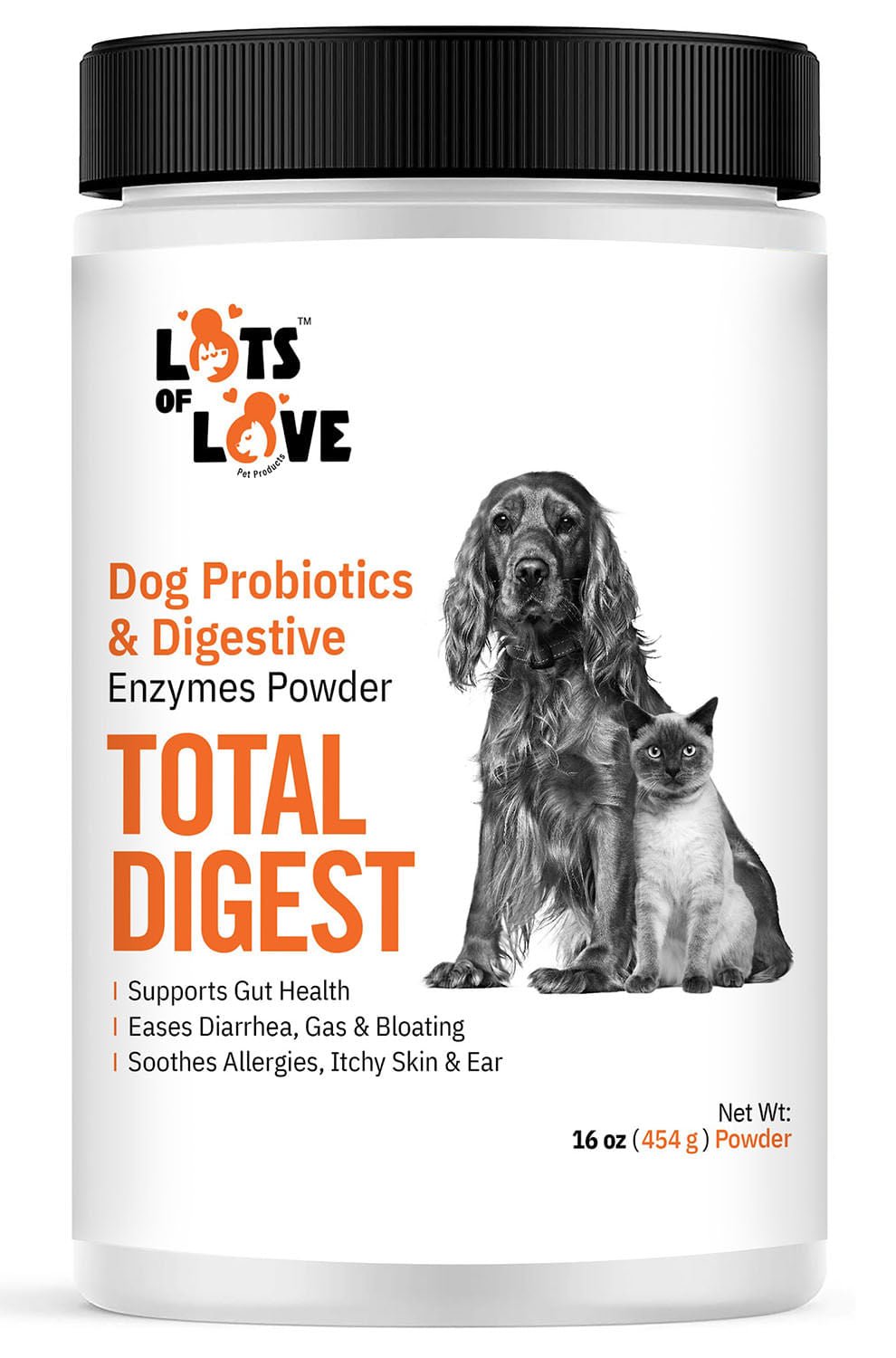 Lots of Love Total Digest for Dogs and Cats, 16oz — Lambert Vet Supplies