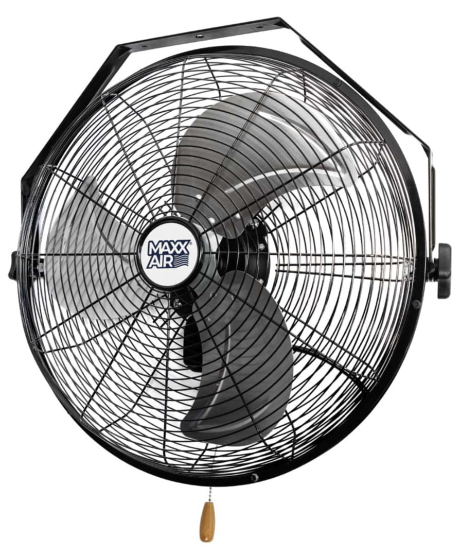 Maxx Air High Velocity 18" Wall Mount Fan, 3-Speed — Lambert Vet Supplies