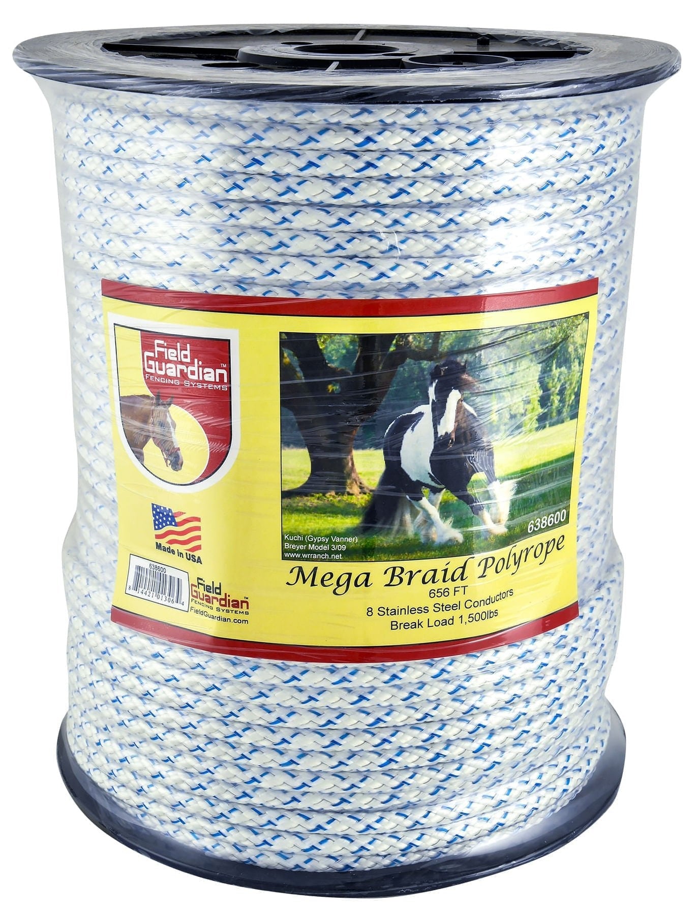 Field Guardian Mega Braid Polyrope, 656' — Lambert Vet Supplies