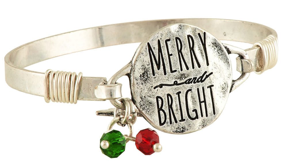 "Merry and Bright" Bangle Bracelet — Lambert Vet Supplies