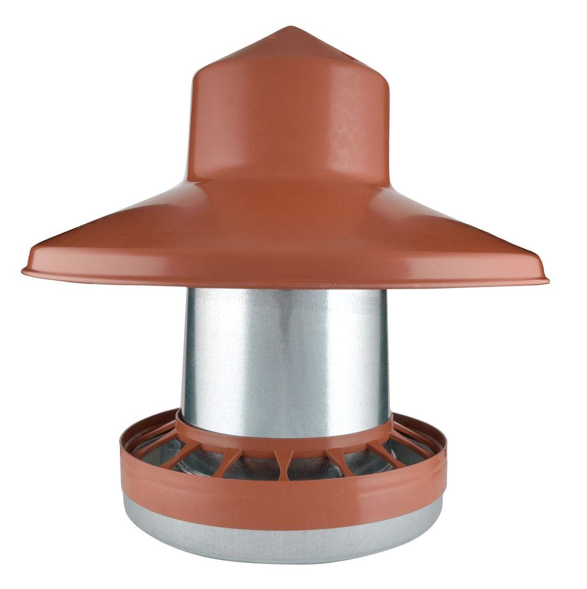 Metal Hanging Feeder Kit, 22 lbs Feed Capacity — Lambert Vet Supplies