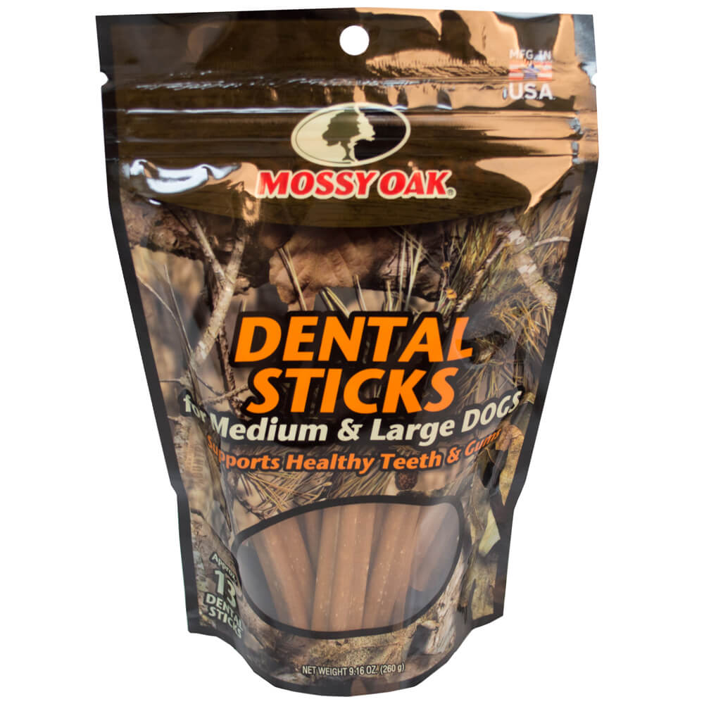 Mossy Oak Dental Sticks for Medium and Large Dogs, 13 Sticks — Lambert ...