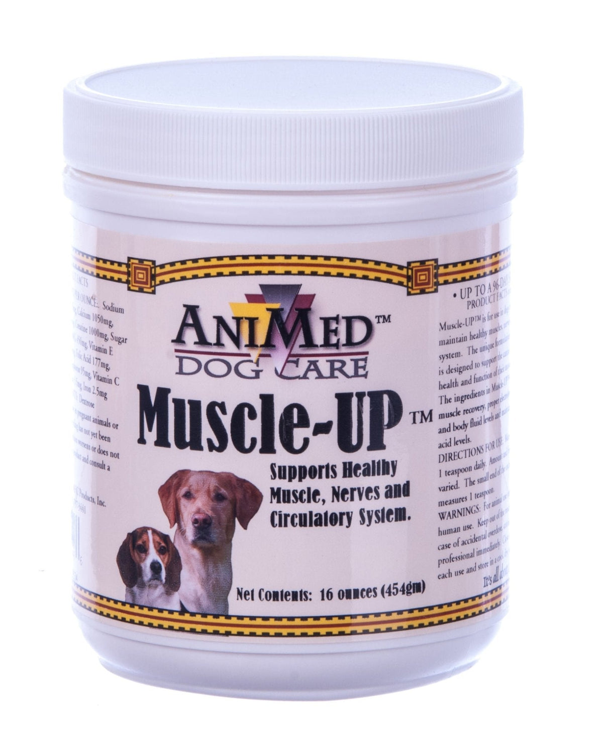 Muscle-UP Powder for Dogs, 16 oz (2 month supply) — Lambert Vet Supplies