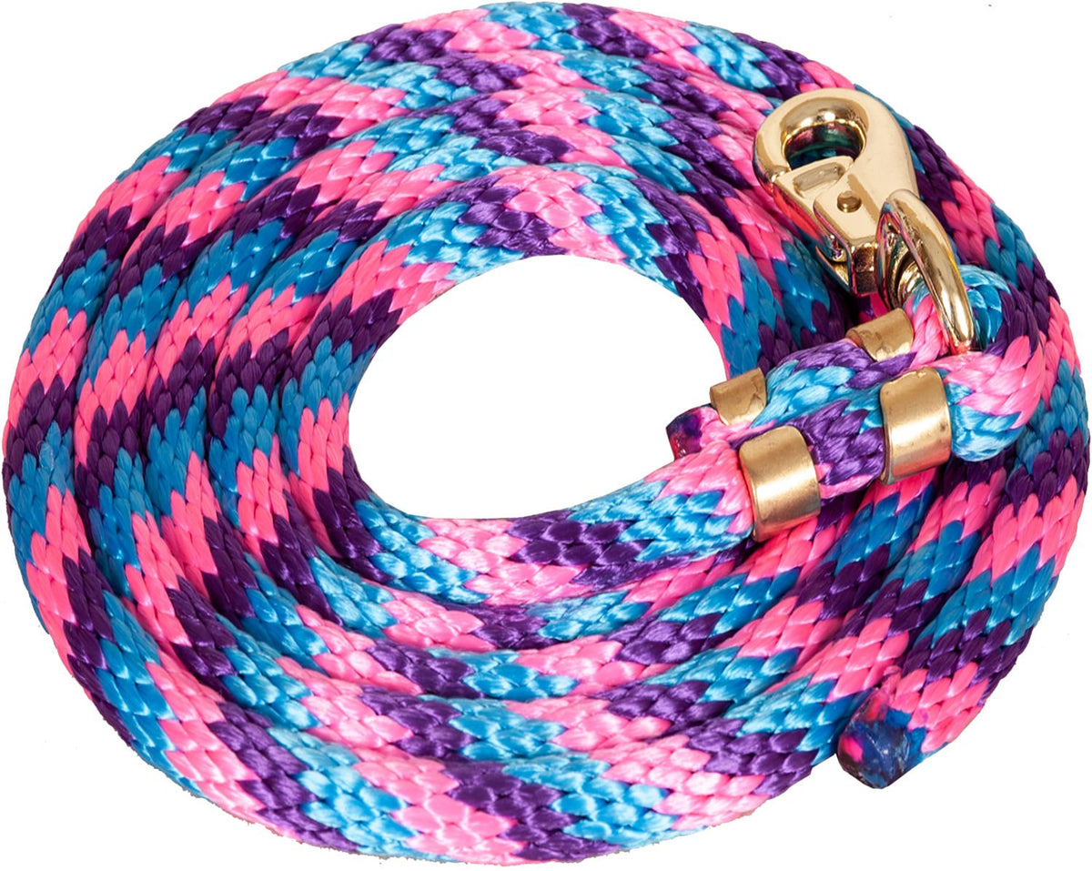 Colorful Poly Lead Rope, Bull Snap — Lambert Vet Supplies