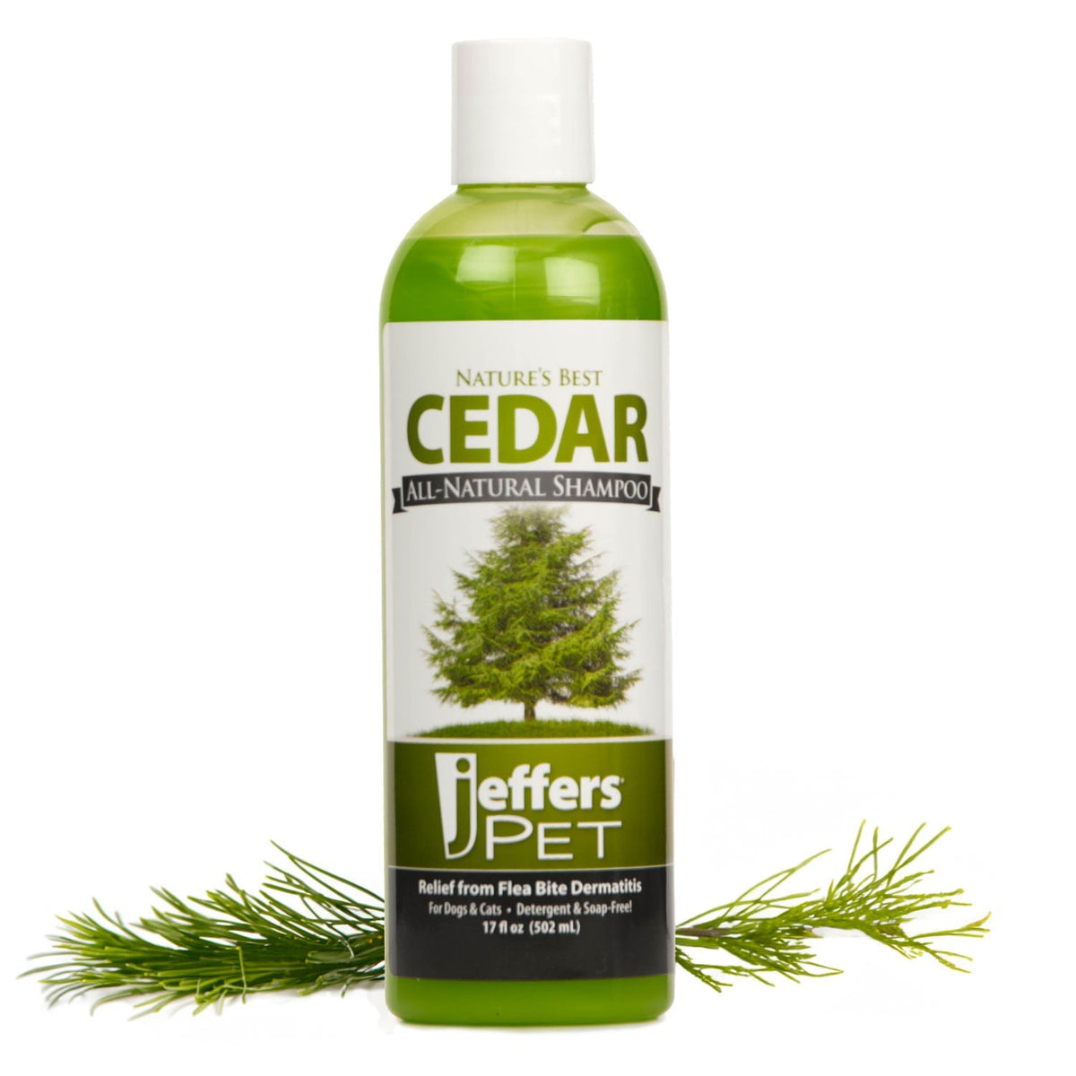 Jeffers Nature's Best Cedar Pet Shampoo for Skin Irritation Relief ...