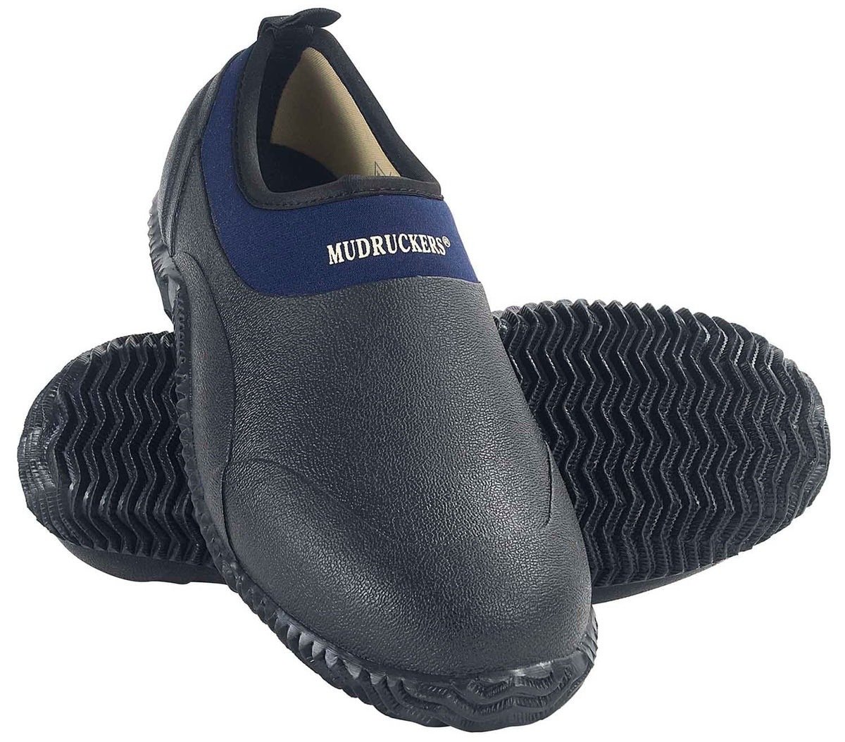 Navy Mudruckers Waterproof Shoes, Size 6-11 — Lambert Vet Supplies