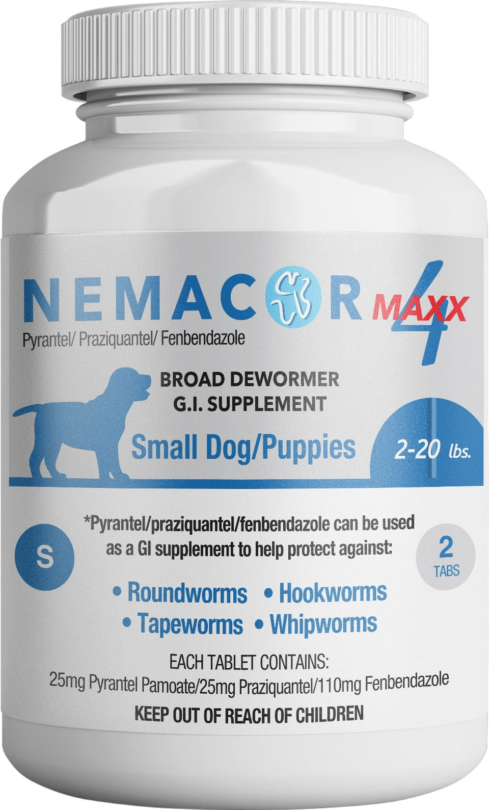 Nemacor Maxx 4 Dewormer for Dogs and Puppies — Lambert Vet Supplies