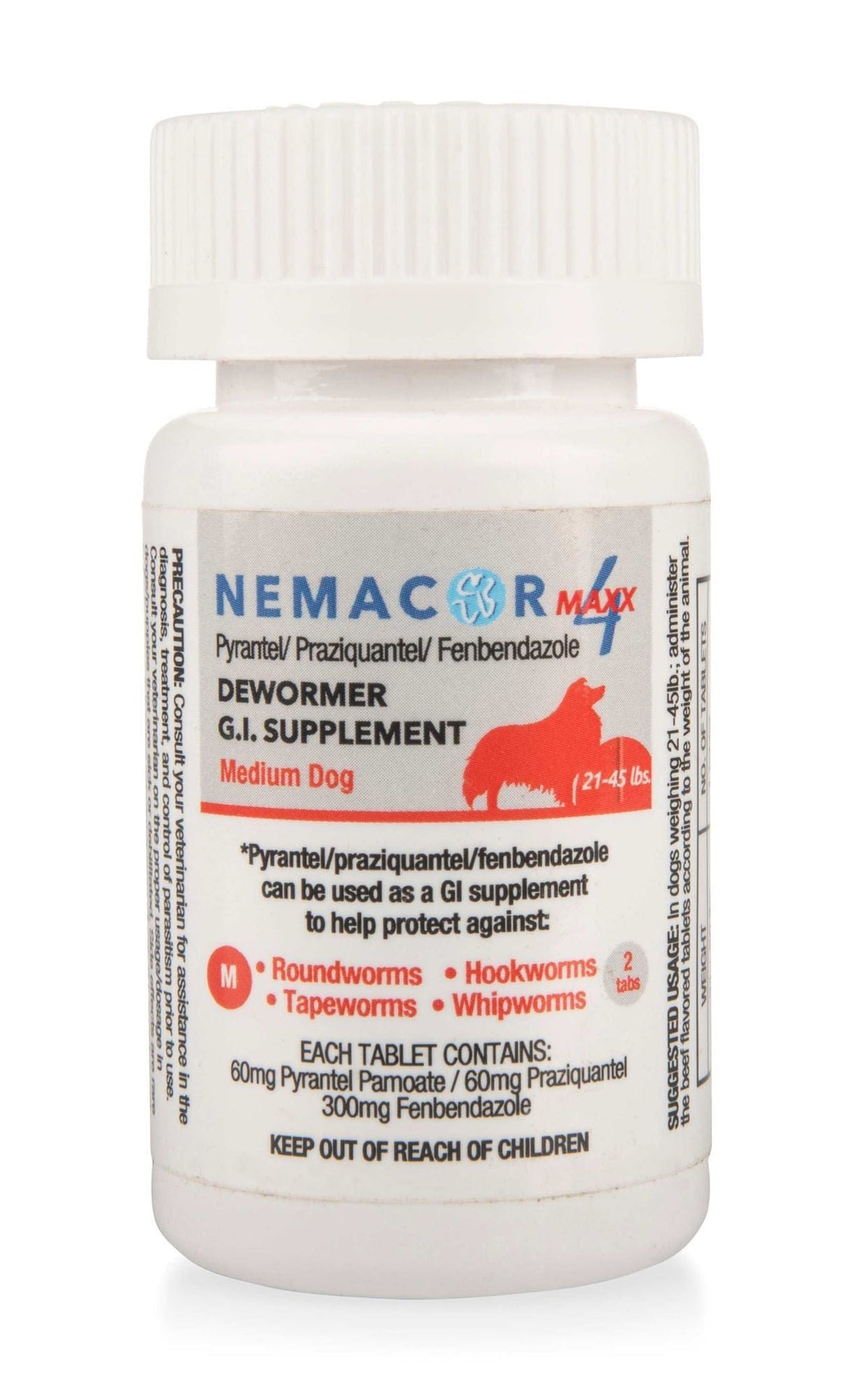 Nemacor Maxx 4 Dewormer for Dogs and Puppies — Lambert Vet Supplies