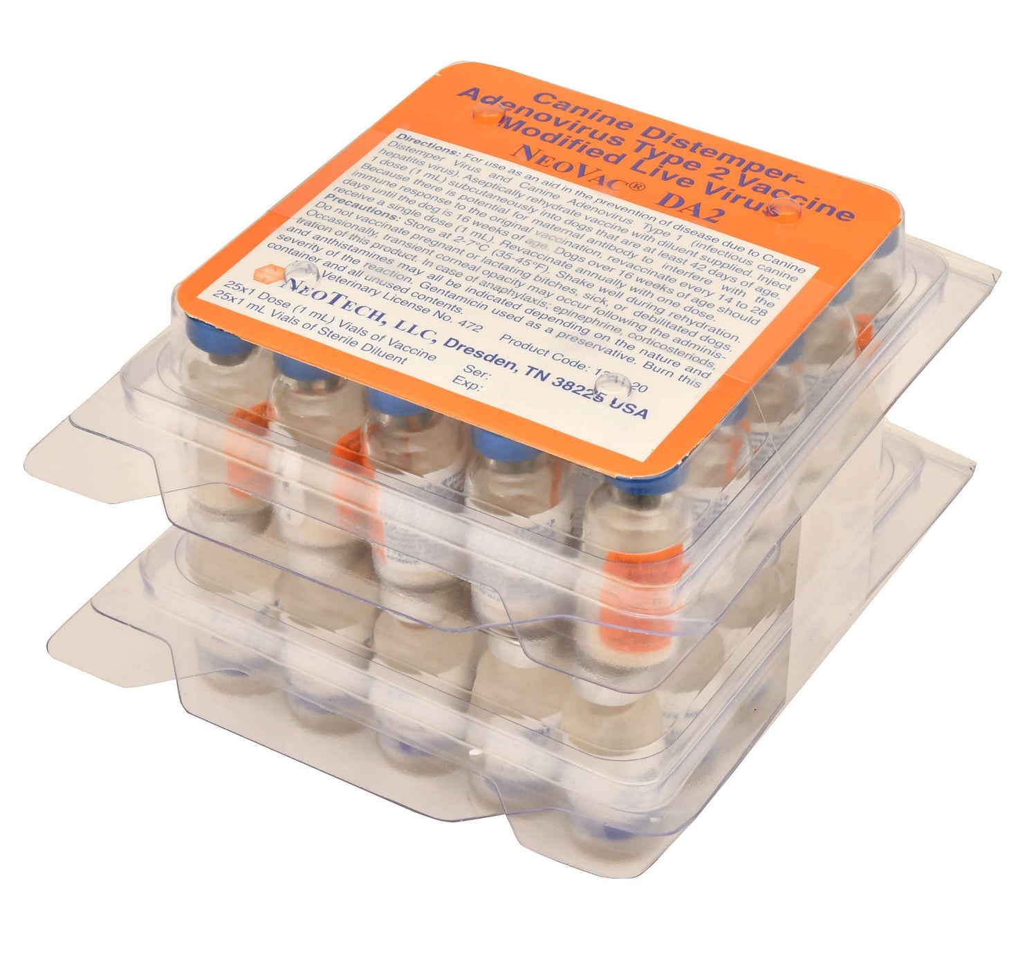 NeoVac DA2 Dog Vaccine — Lambert Vet Supplies