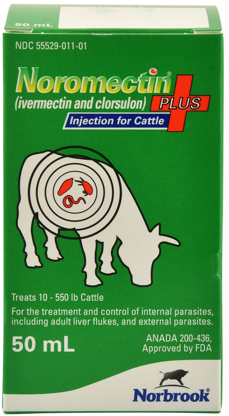 Noromectin Plus Injection Cattle Wormer — Lambert Vet Supplies