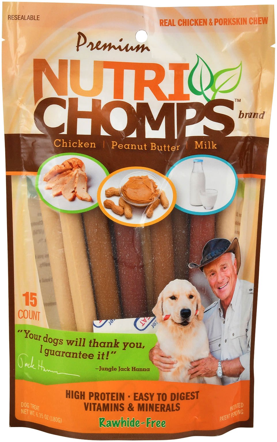 Nutri Chomps 5" Premium Sticks for Dogs, Variety Pack — Lambert Vet ...