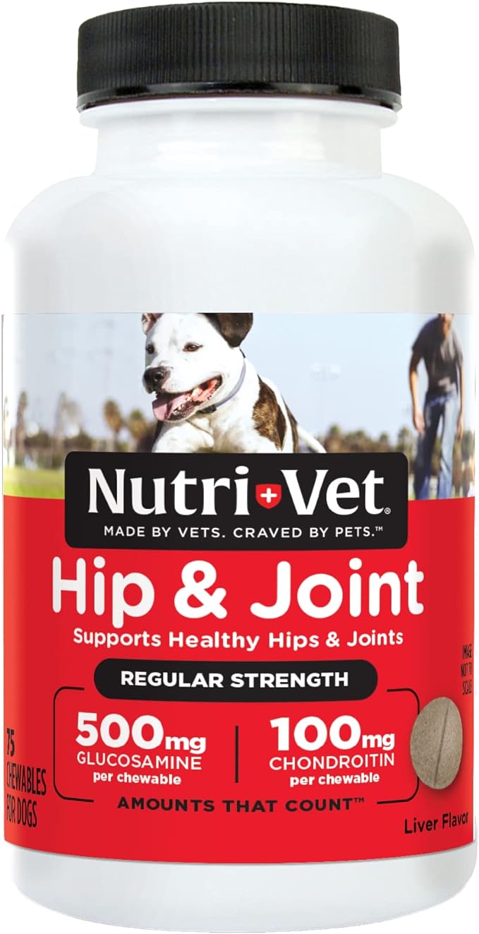 Nutri-Vet Hip and Joint Regular Strength Chewables for Dogs — Lambert ...