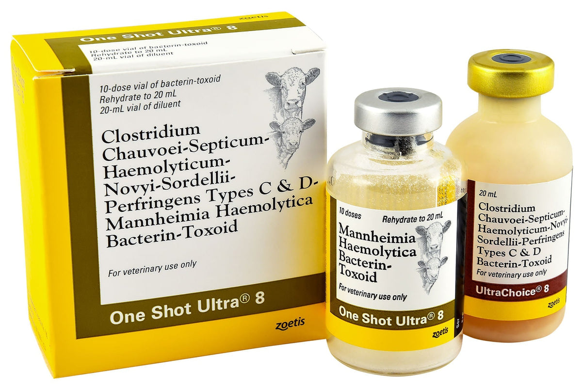 One Shot Ultra 8 Cattle Vaccine — Lambert Vet Supplies