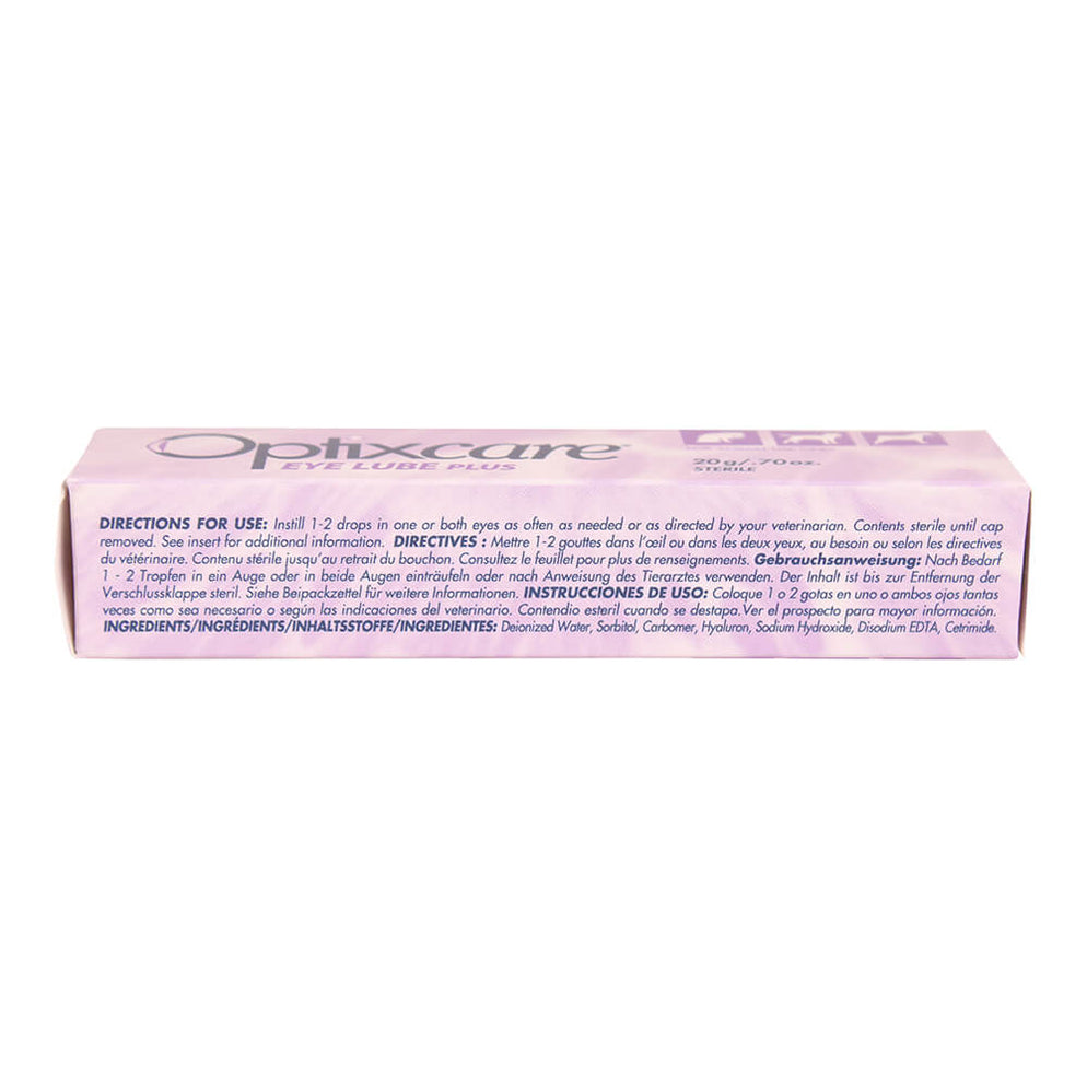 Optixcare Eye Lube Plus for Dogs and Cats, 20gm — Lambert Vet Supplies