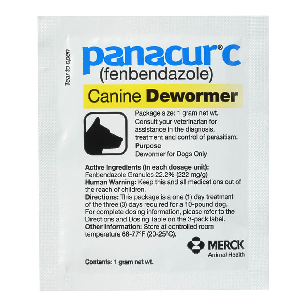Panacur C Canine Dewormer (fenbendazole), 3 pack — Lambert Vet Supplies