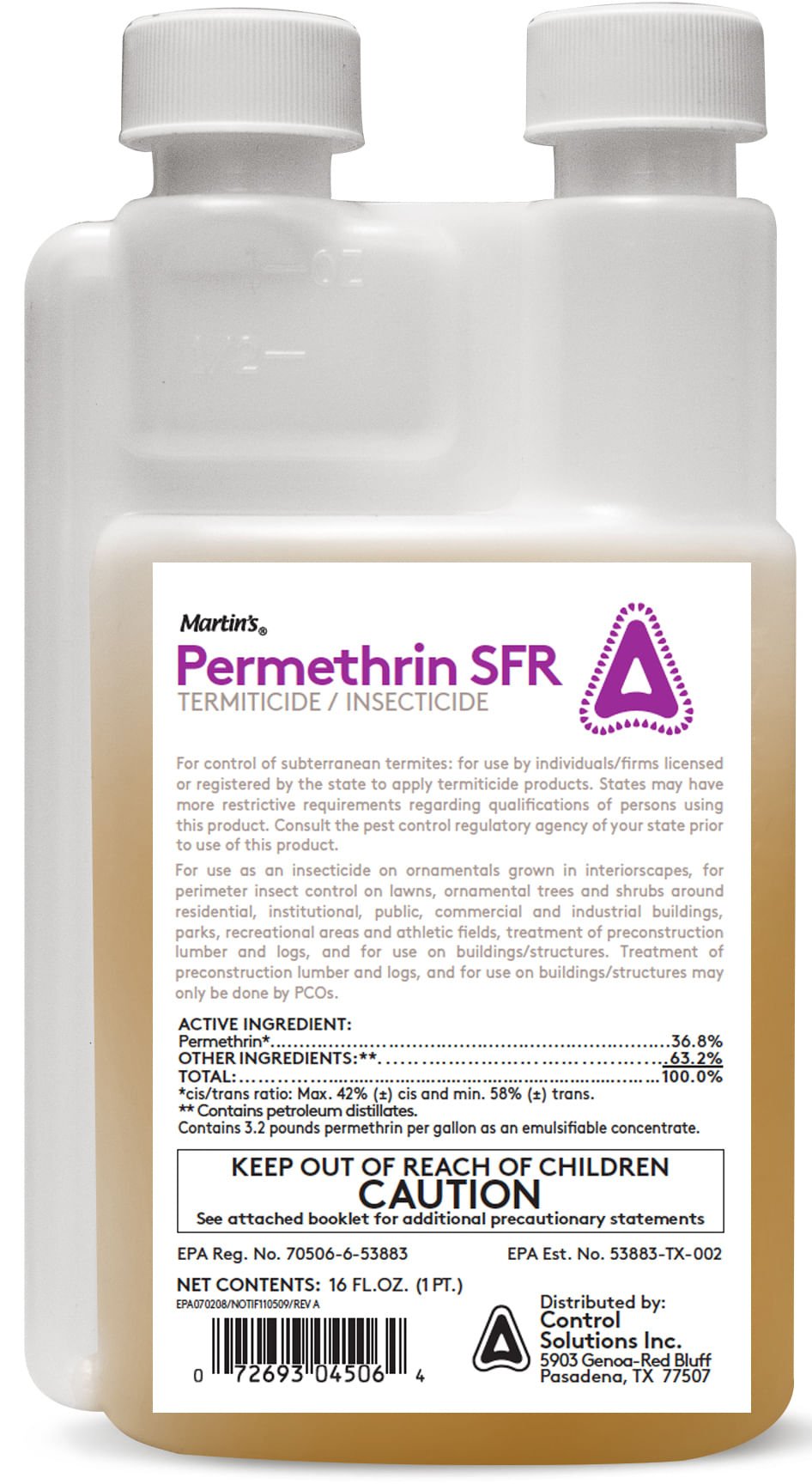 Martin's Permethrin SFR Insecticide — Lambert Vet Supplies