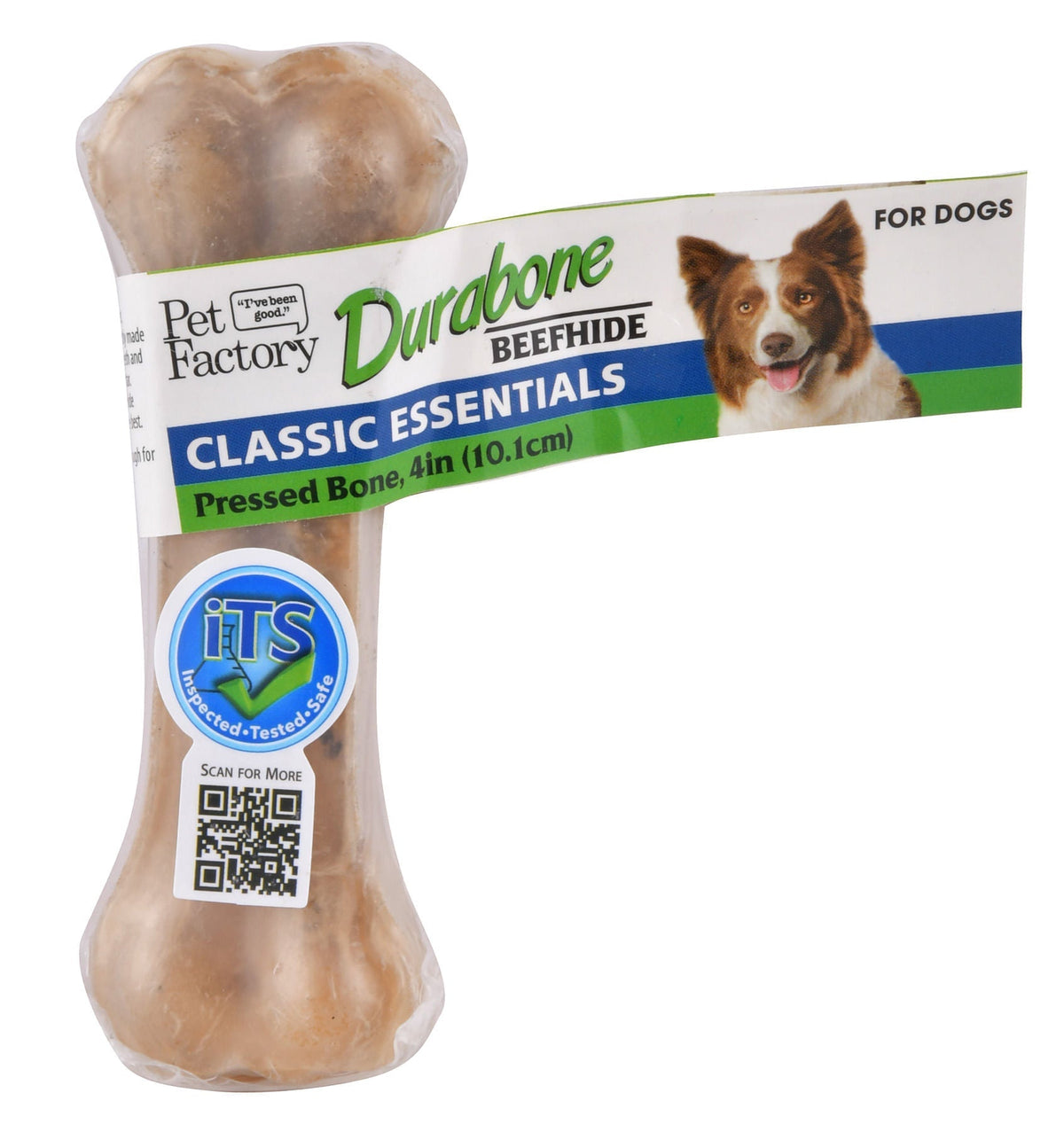 Pet Factory Natural Pressed Rawhide Bones for Dogs — LVS