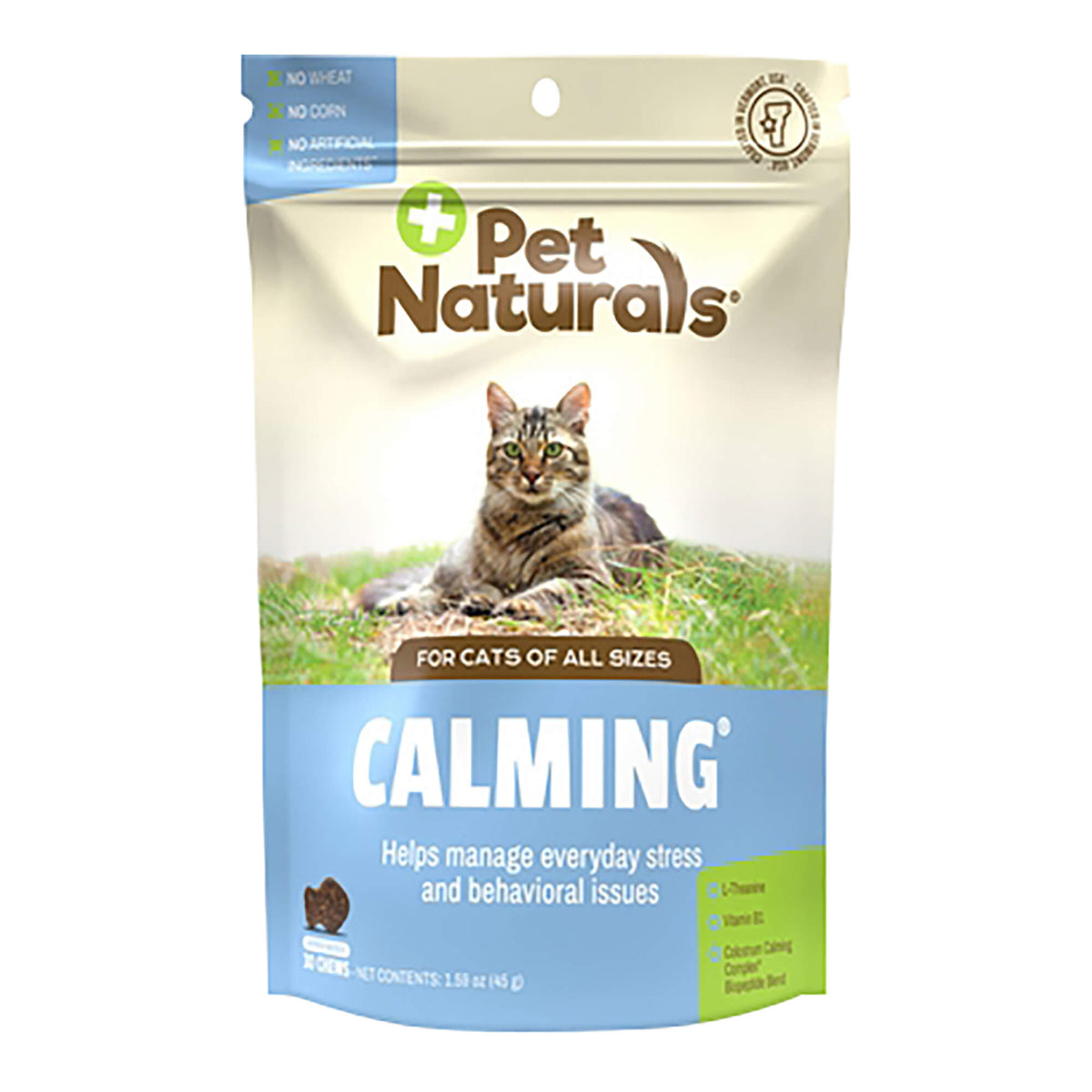 Pet Naturals Calming Cat Chew, 30 ct — Lambert Vet Supplies